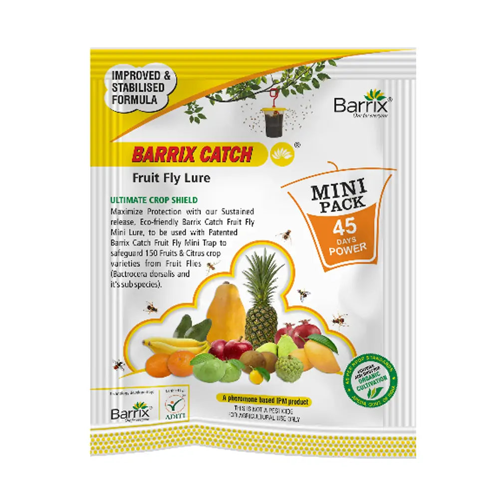 Buy Barrix Catch Fruit Fly Lure – Mini Online Starting @ 53/- – BigHaat.com